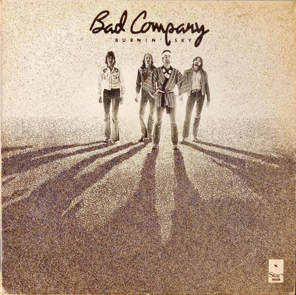 Bad Company – Burnin’ Sky LP Plak – Deform Müzik