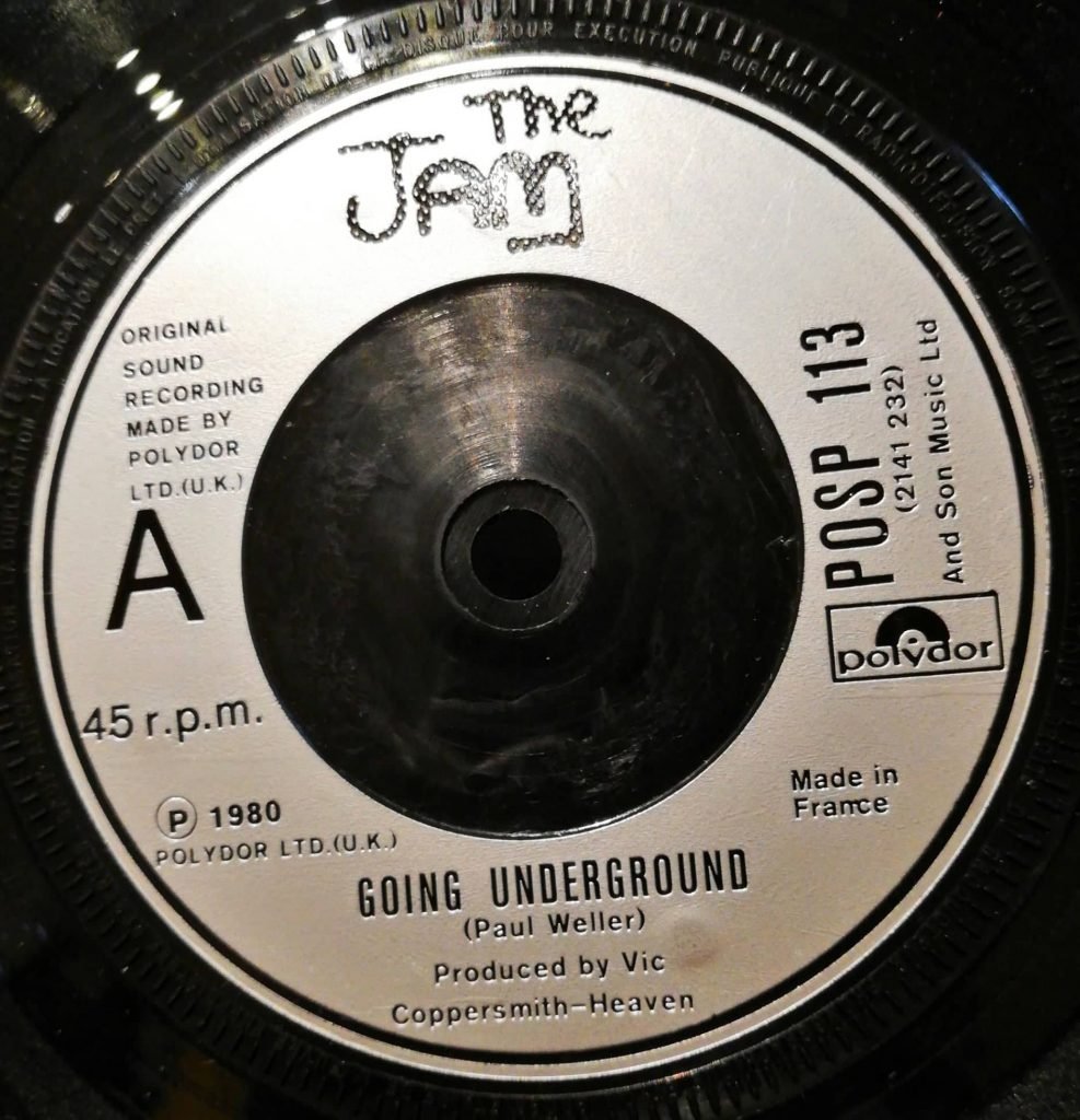 The Jam – Going Underground 45lik Plak – Deform Müzik