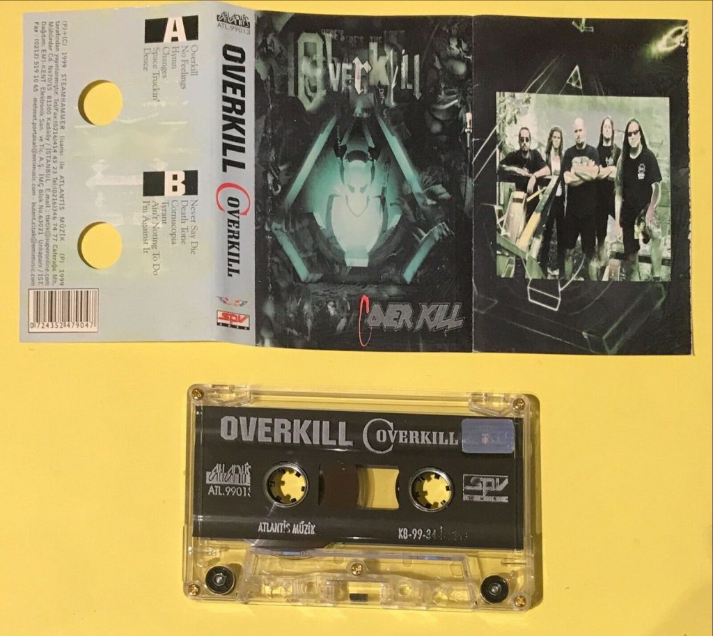 Overkill – Coverkill Kaset Türk Baskı – Deform Müzik