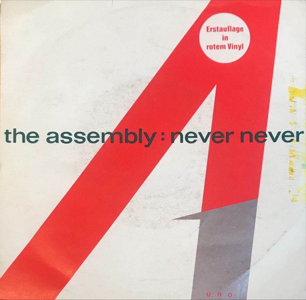 The Assembly – Never Never 45lik Plak – Deform Müzik