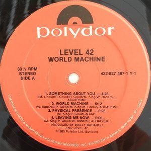 Level 42 – World Machine LP Plak – Deform Müzik