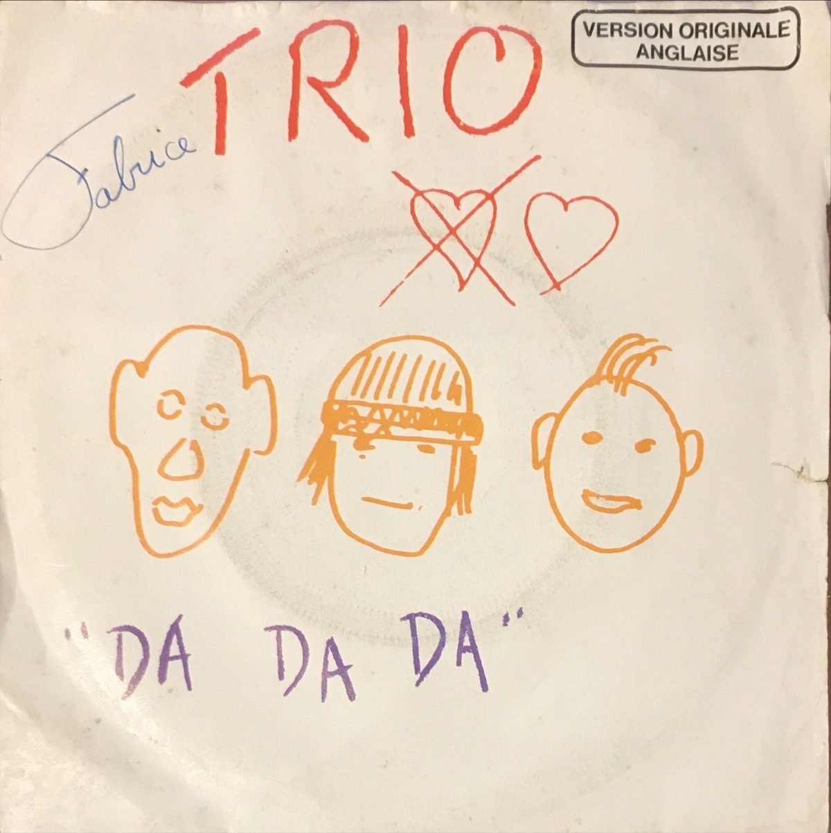 Trio – Da Da Da 45lik Plak – Deform Müzik