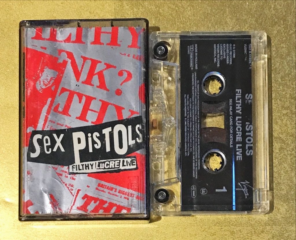 Sex Pistols ‎ Filthy Lucre Live Kaset Deform Müzik 0188