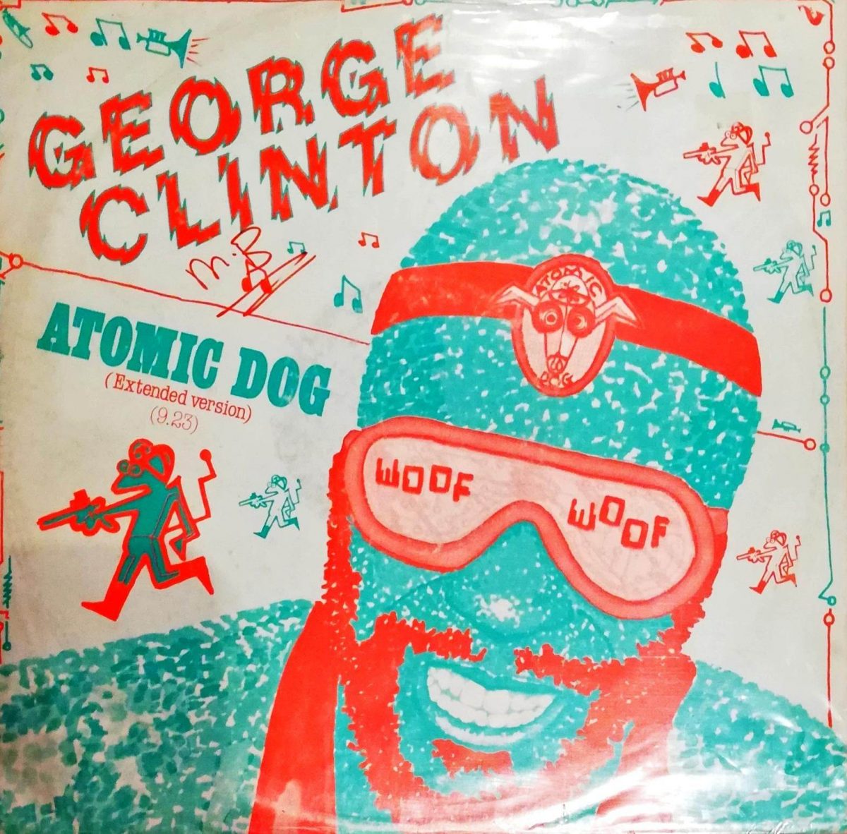 George Clinton – Atomic Dog 12” Maxi Single Plak – Deform Müzik