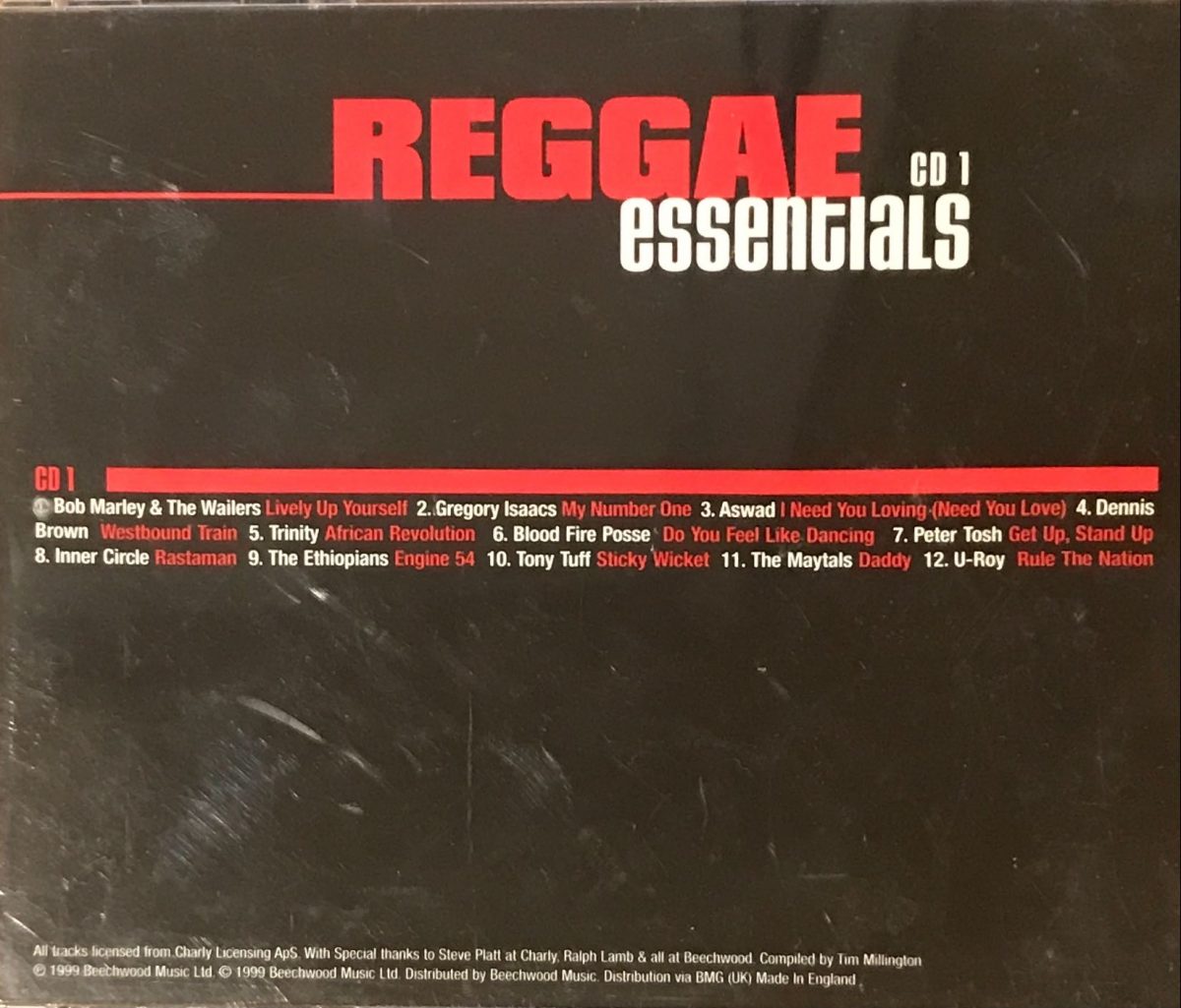 Reggae Essentials I CD – Deform Müzik