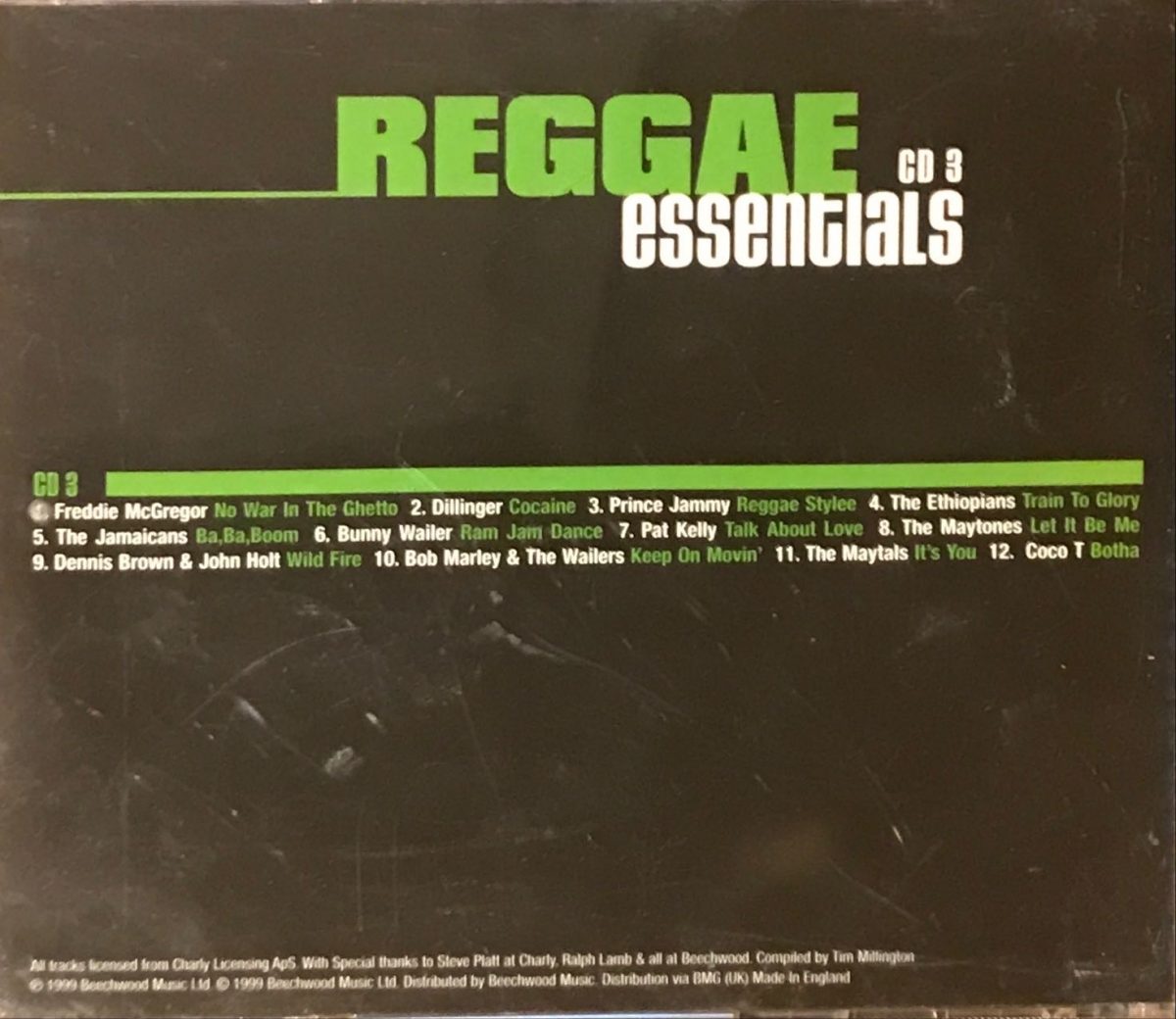 Reggae Essentials III CD – Deform Müzik