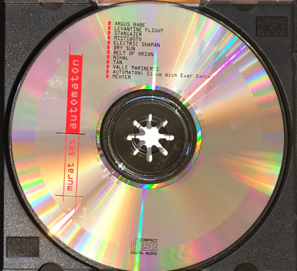 Murat Ses ‎– Automaton CD – Deform Müzik