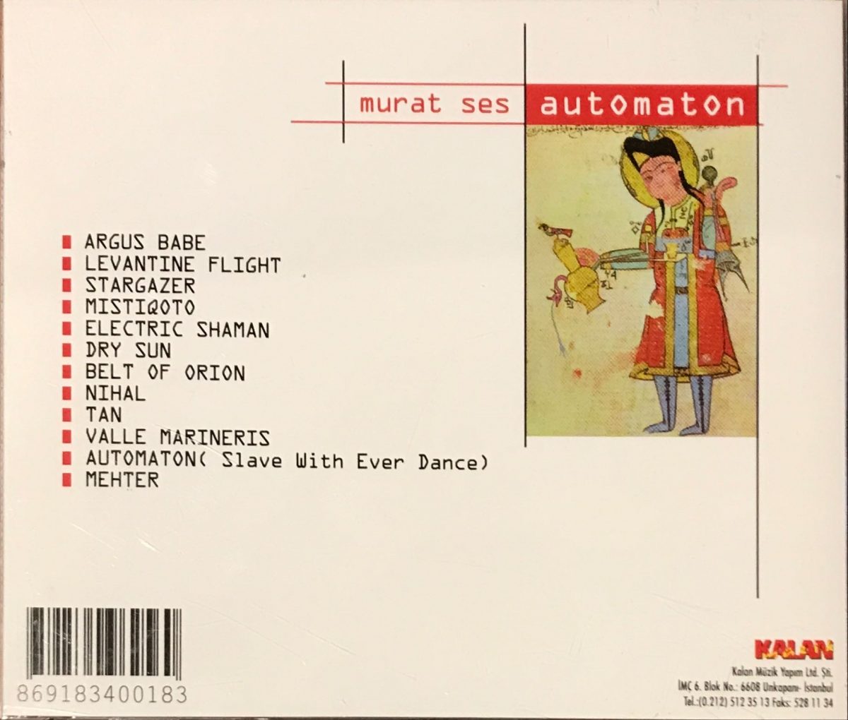 Murat Ses ‎– Automaton CD – Deform Müzik