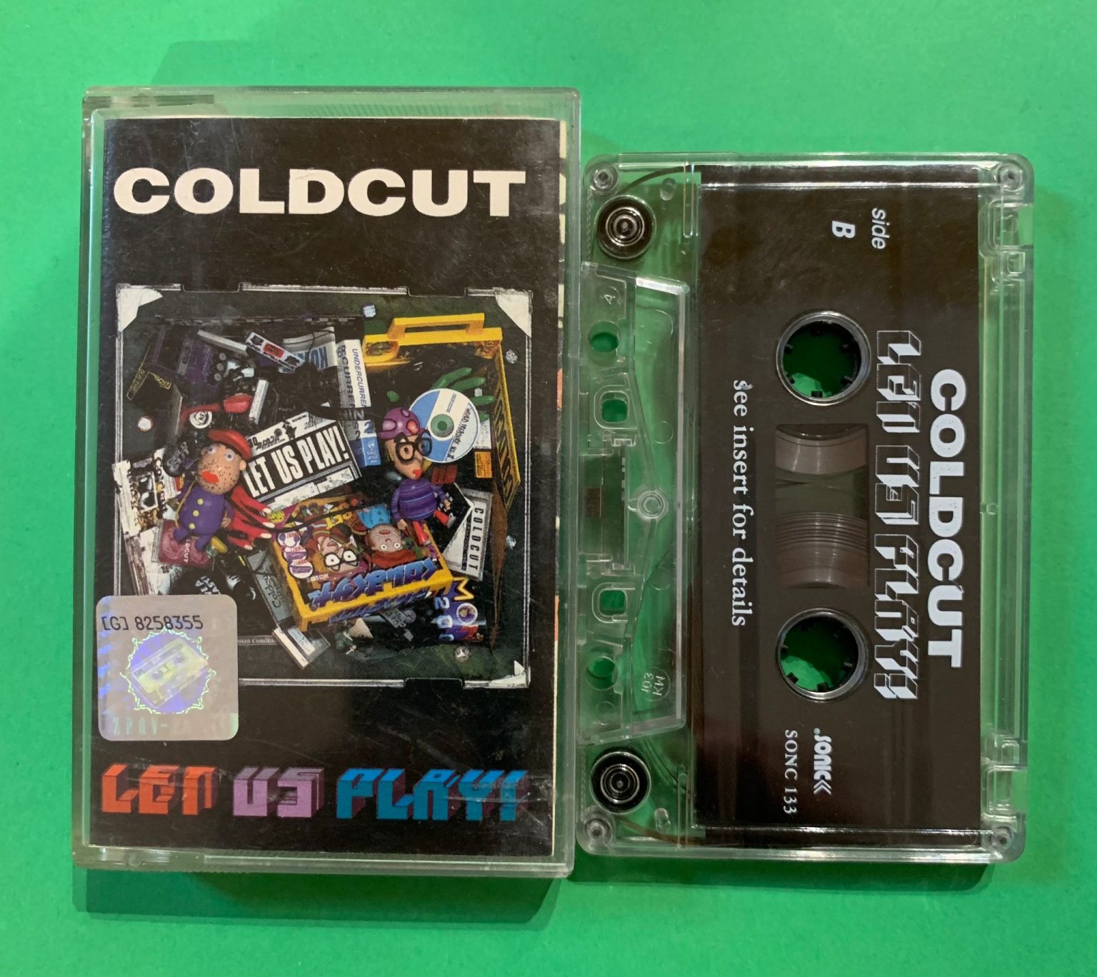 Coldcut ‎– Let Us Play! Kaset – Deform Müzik