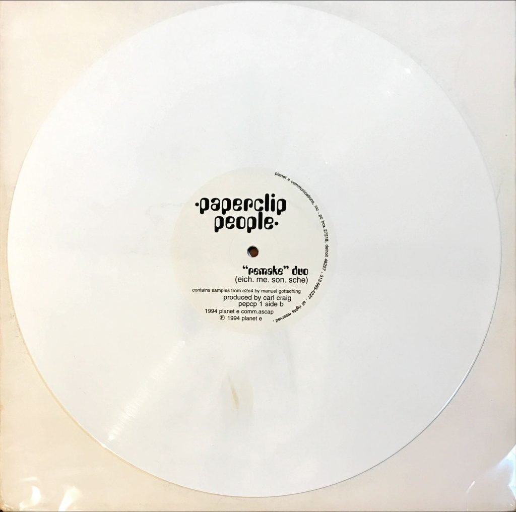 Paperclip People ‎– Remake 12” Maxi Single Renkli Plak – Deform Müzik