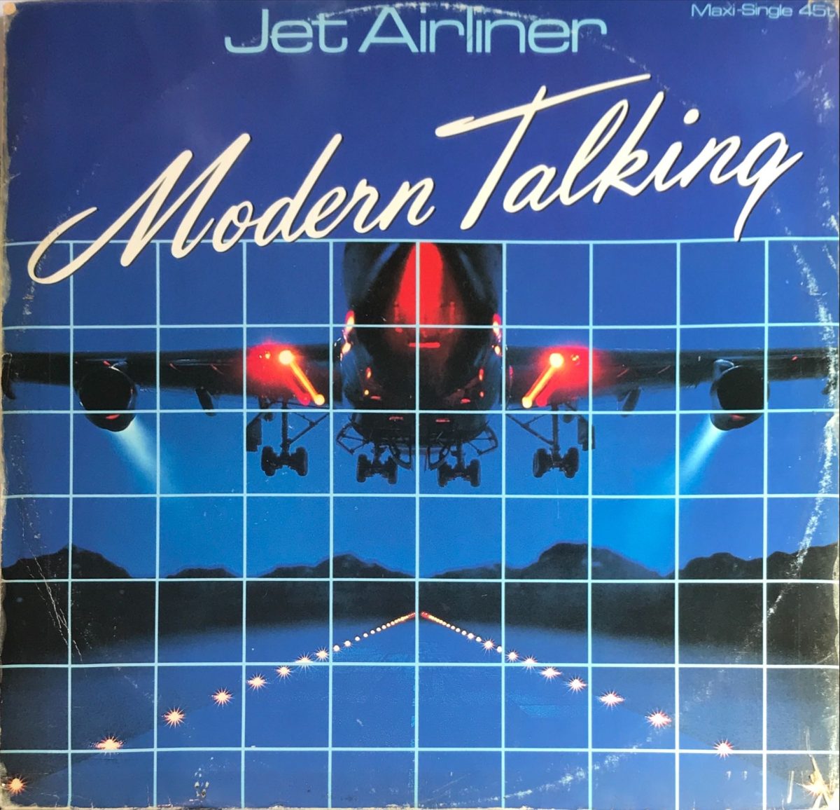 Modern Talking – Jet Airliner 12” Maxi Single Plak – Deform Müzik