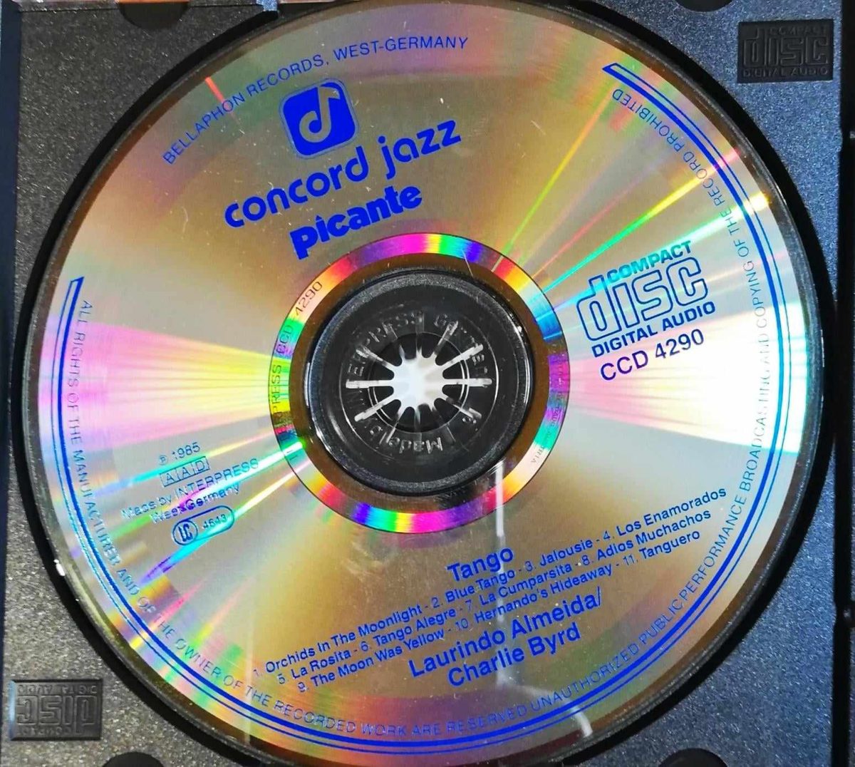 Laurindo Almeida, Charlie Byrd – Tango CD – Deform Müzik