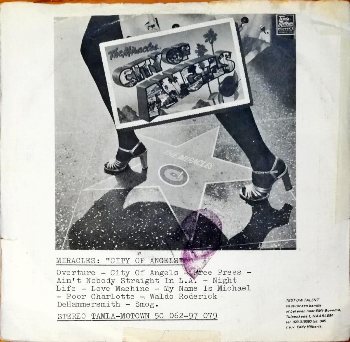 Miracles – Love Machine 45lik Plak – Deform Müzik