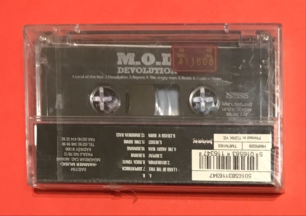 M.O.D. – Devolution Kaset – Deform Müzik