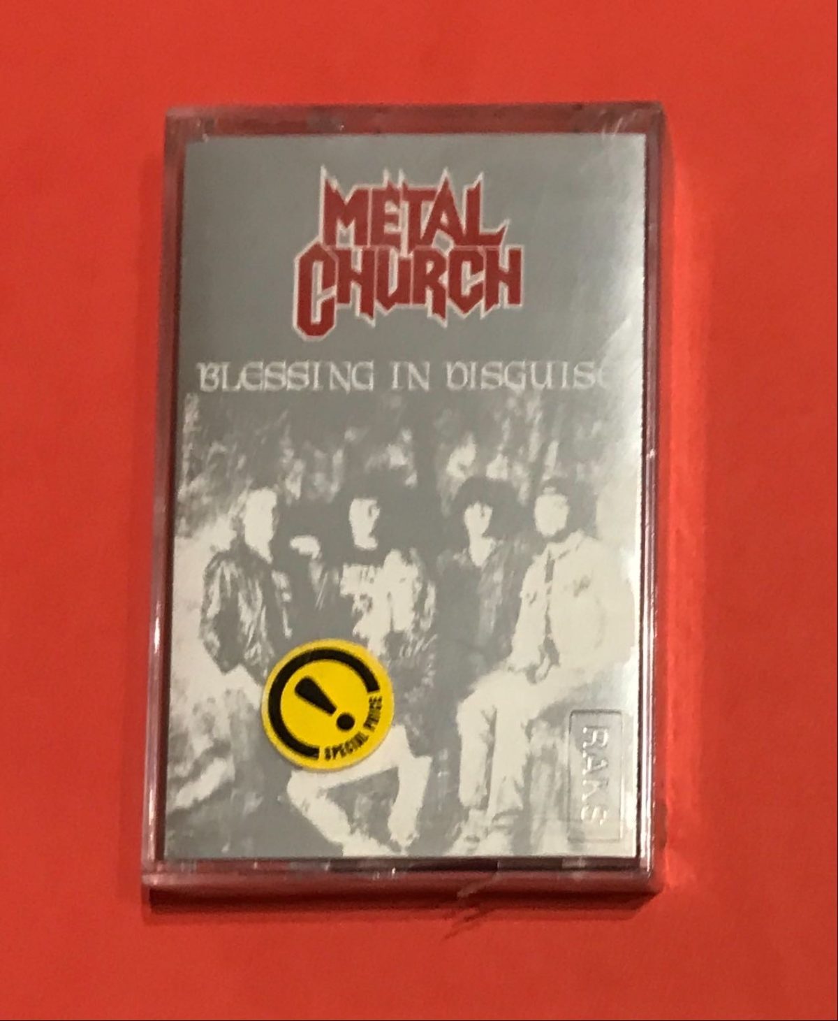 Metal Church ‎– Blessing In Disguise Kaset Ambalajında – Deform Müzik