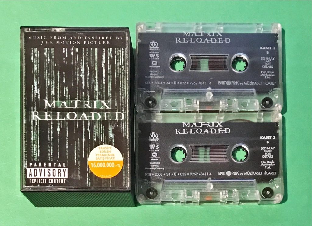 Matrix Reloaded (Music From The Motion Picture) 2li Kaset Box Set ...